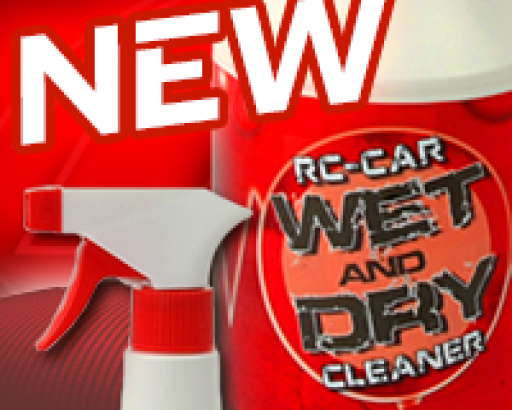 Robitronic Wet & Dry RC-Car Cleaner - RC Cars, RC parts and RC accessories