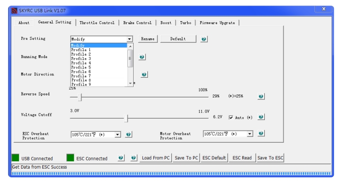 SkyRC Toro TS 50A ESC - RC Cars, RC parts and RC accessories